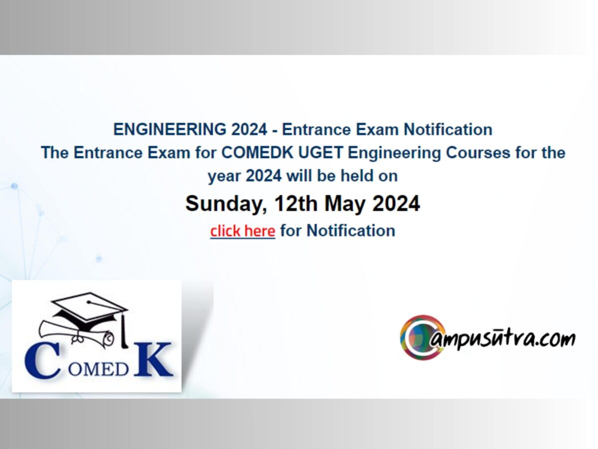 COMEDK UGET 2024 Exam Date Announced