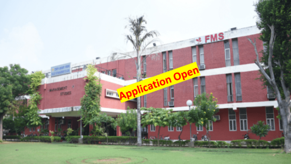 FMS MBA Admission 2024