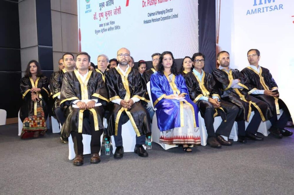 291 Students Awarded Degrees in 7th Convocation of IIM Amritsar