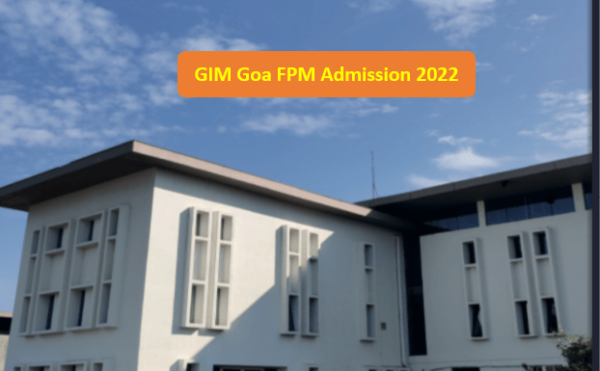 GIM Goa FPM Admission 2022. Apply for PhD Applications