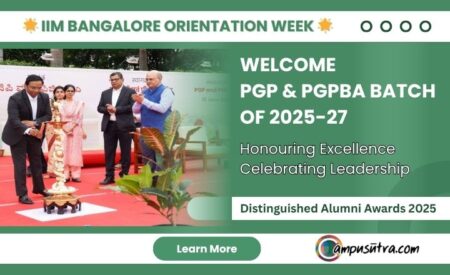 IIM Bangalore welcomes PGP & PGPBA 2025-27