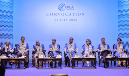 Convocation for MBA of 2020 and 2021 at Krea University