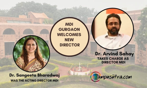 Dr. Arvind Sahay takes charge as the Director of MDI