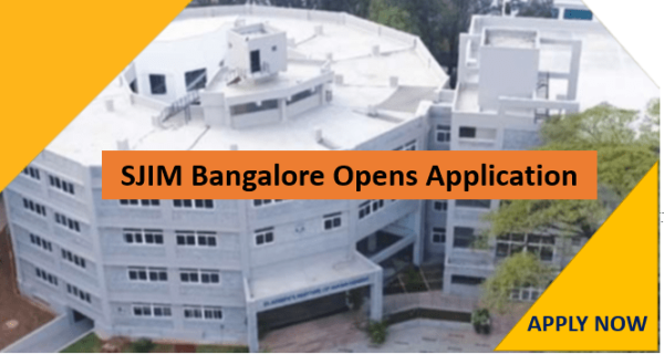 SJIM Bangalore PGDM Admission 2022