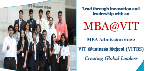 MBA Admission 2022 at VIT Business School, VITBEE Test