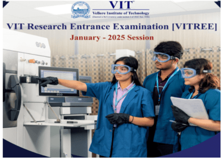 VITREE 2025 Exam - VIT Research Entrance Examination.