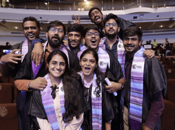 Convocation for MBA of 2020 and 2021 at Krea University