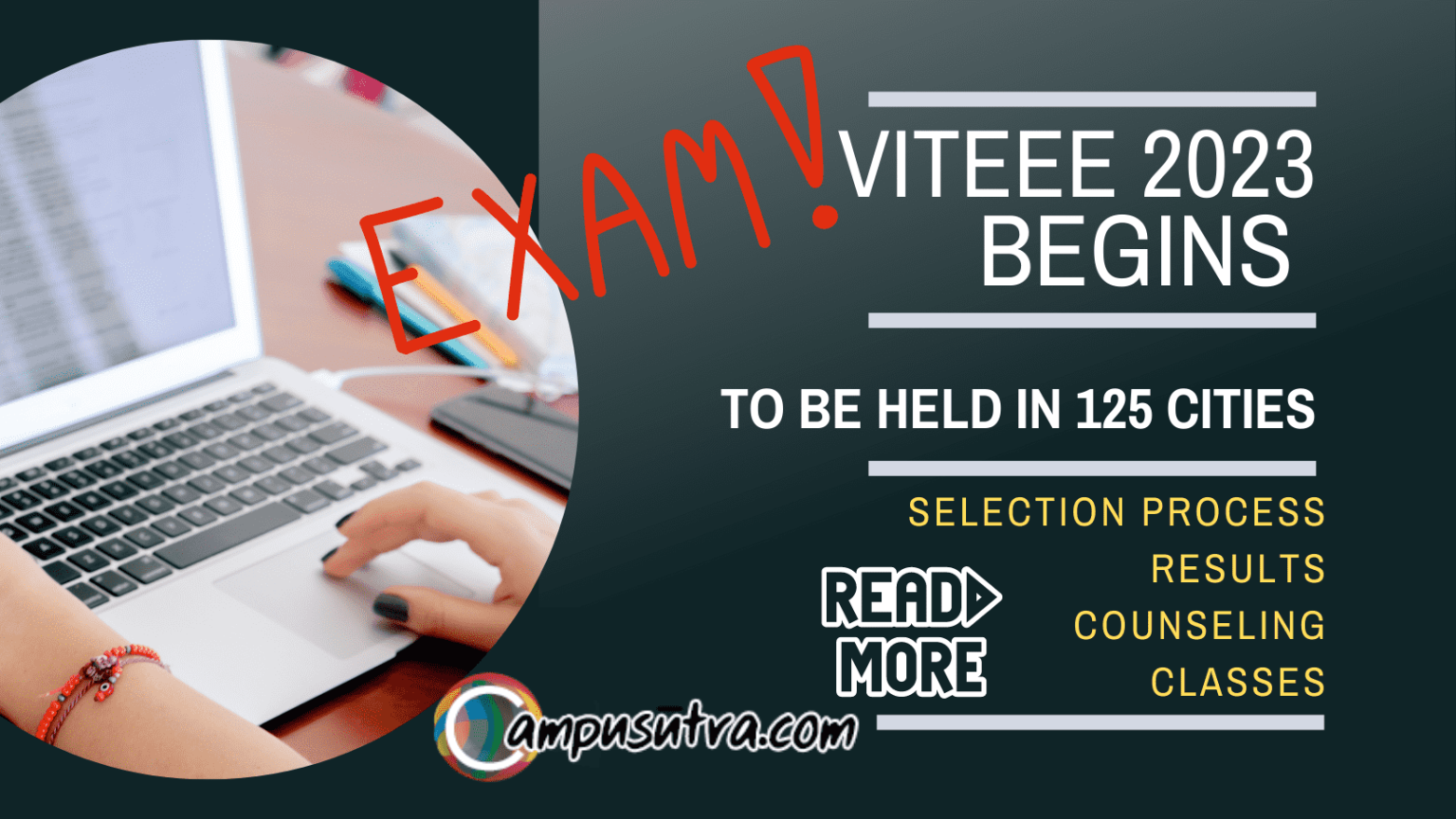 Slot booking for VITEEE 2022 Online Test initiated by VIT
